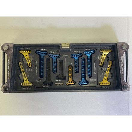 Titanium LCP Distal Radius Plates