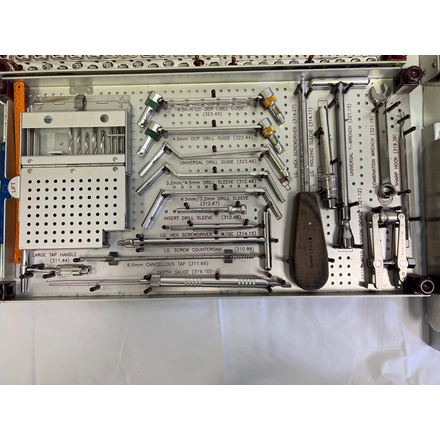 Large Fragment System Basic Instruments, LC-DCP Plates & ASIP Screws