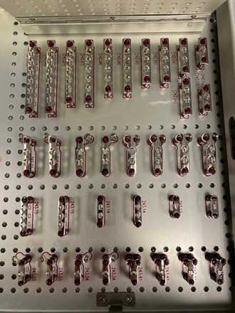 Synthes,Instrument, Implant SeT, Self Tapping Screws CCMED301