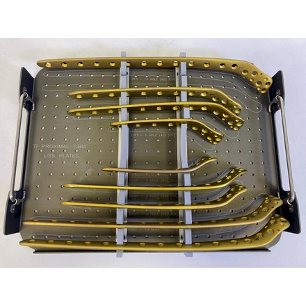 Synthes 145.472 Ti LISS Proximal Tibia Plate & Insertion Guide Set