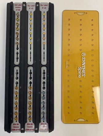 Synthes - (Cervical Spine Locking Plate) Set