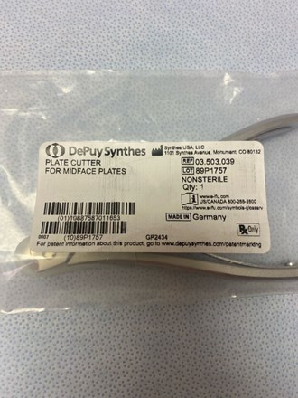 Synthes - Plate Cutter