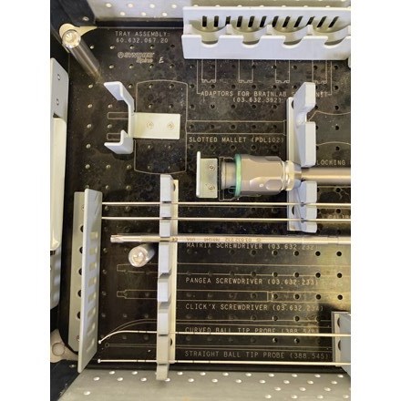 Synthes Spine Pedicle Prep Navigated Solid Instruments Set