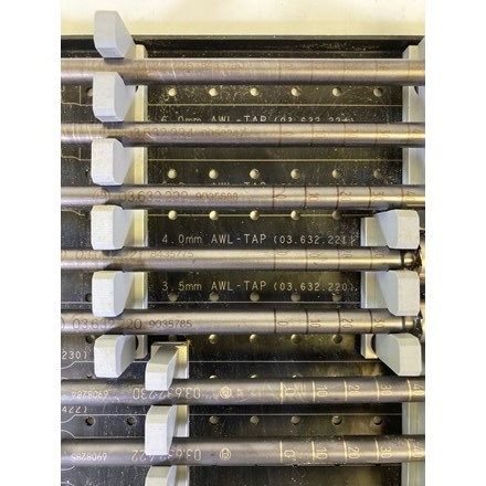 Synthes Spine Pedicle Prep Navigated Solid Instruments Set