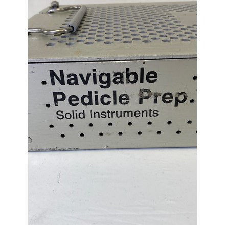 Synthes Spine Pedicle Prep Navigated Solid Instruments Set
