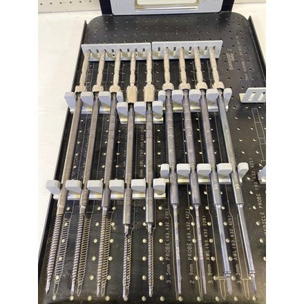 Synthes Spine Pedicle Prep Navigated Solid Instruments Set