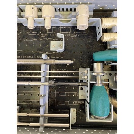 Synthes Spine Pedicle Prep Navigated Solid Instruments Set