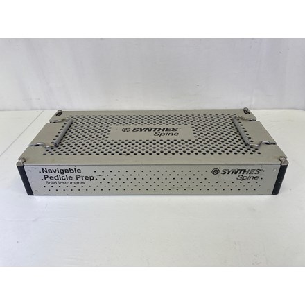 Synthes Spine Pedicle Prep Navigated Solid Instruments Set